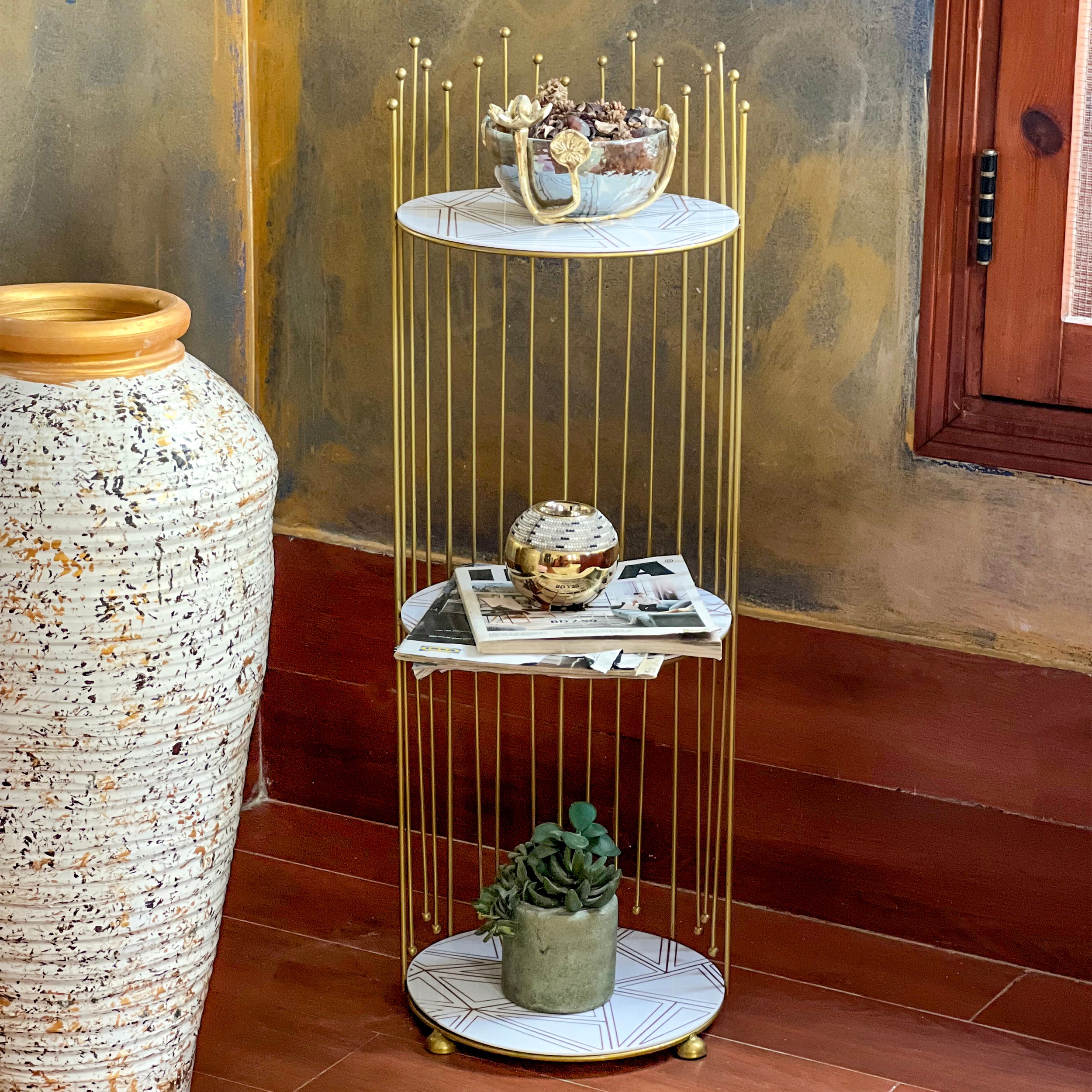 Royal Crown 3-Tier Display Tower - Vanity Organizer | Matrix Home ...